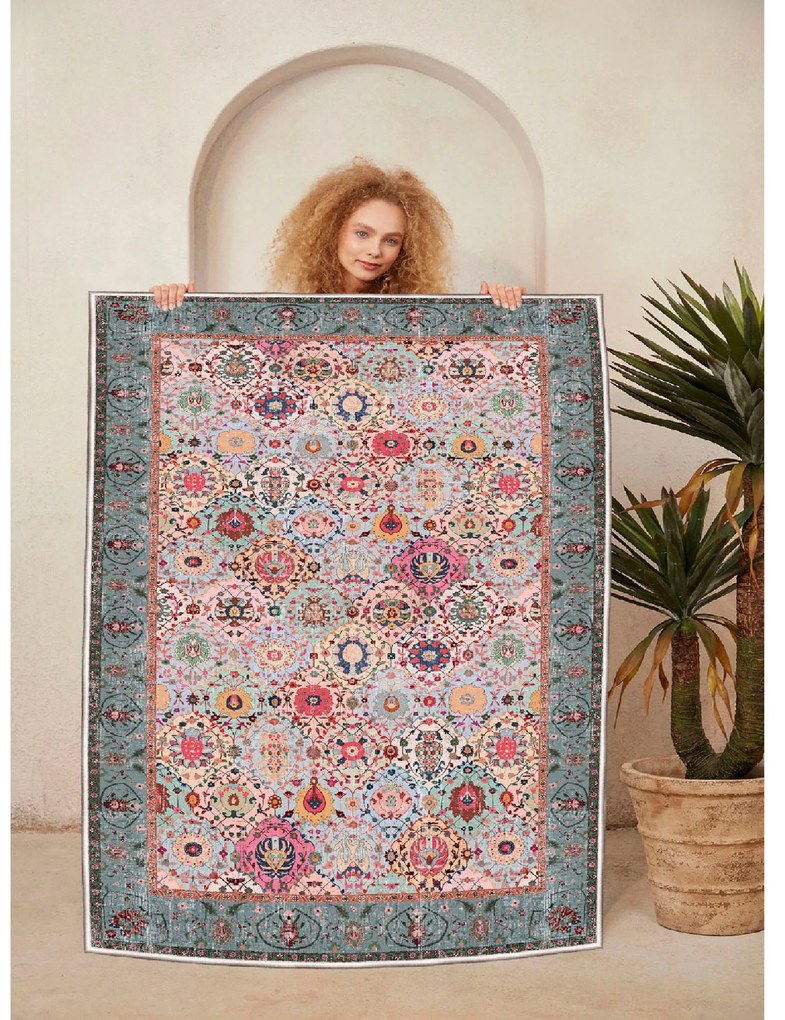 Conceptum Hypnose Kusový koberec WOOSONIL091, Krémová Rozměr koberce: 120 x 180 cm