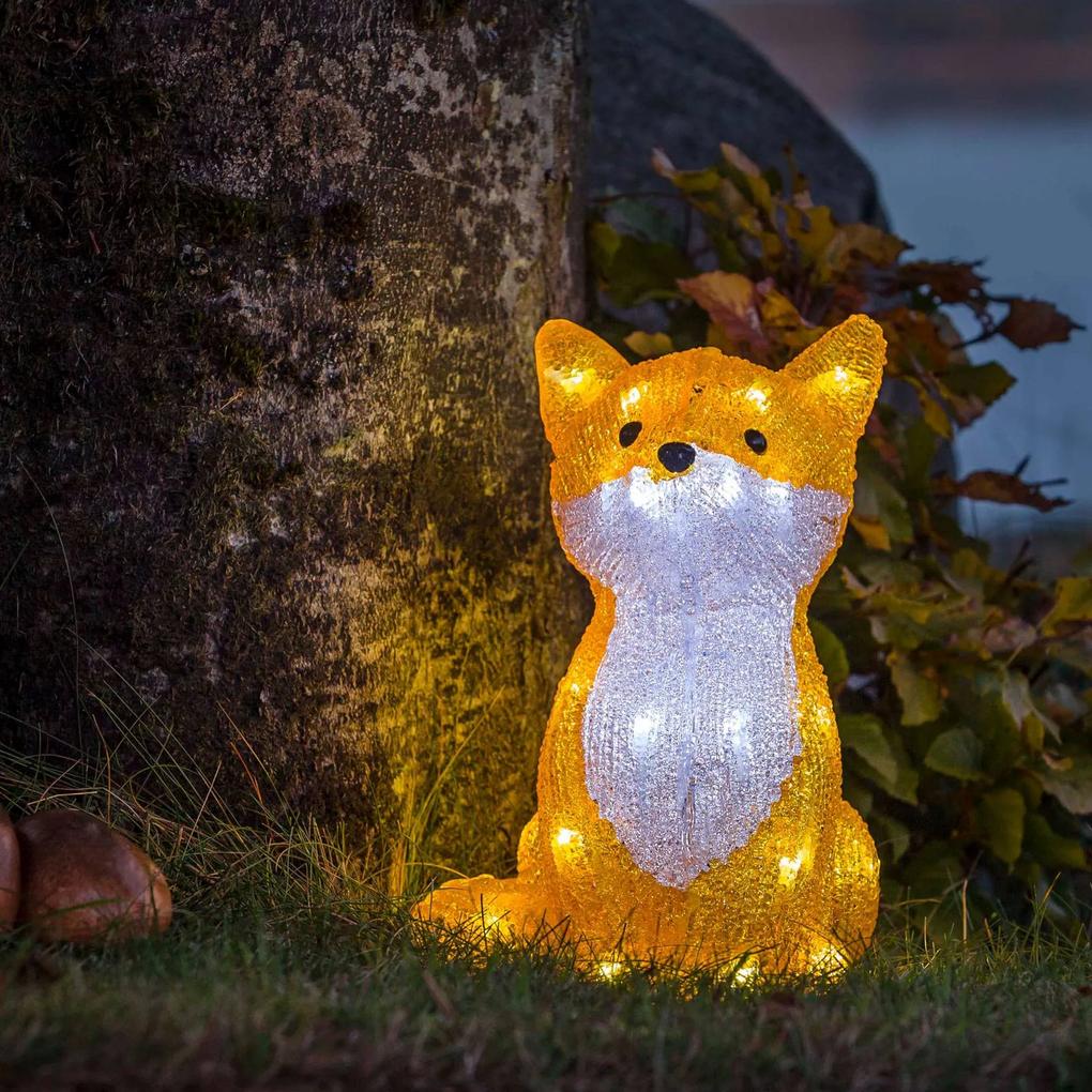 Osvětlená liška LED pro venkovní použití