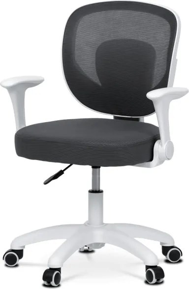 Dětská otočná židle šedá KA-K1062 GREY