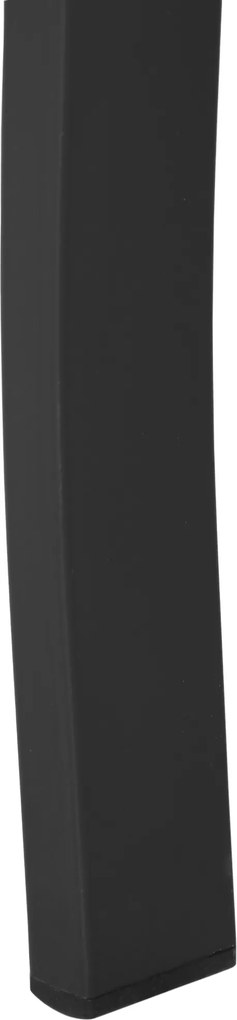 Outsunny zahradní lavička pro 2 osoby s nosností 240 kg - venkovní a vnitřní nábytek 127 x 58 x 82 cm černá