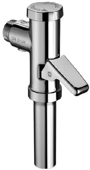Schell Schellomat - Tlakový splachovač WC s páčkou, chrom 022380699