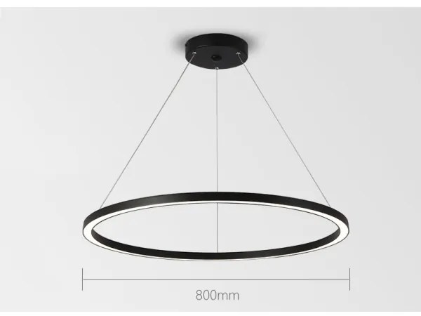 Immax NEO 07158-B80 - LED Stmívatelný lustr FINO LED/60W/230V Tuya černá + DO