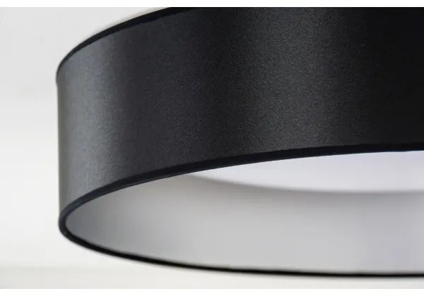 Duolla - LED Stropní svítidlo ROLLER LED/24W/230V pr. 45 cm černá/stříbrná
