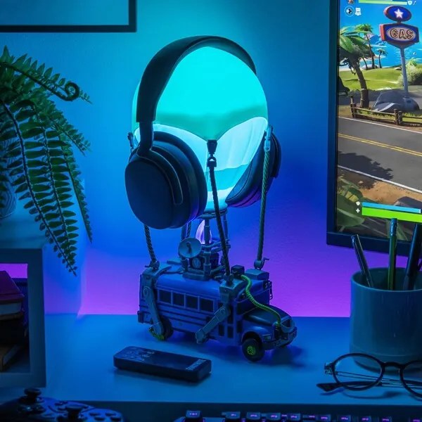 Lampička Fortnite - Battle Bus Vícebarevná
