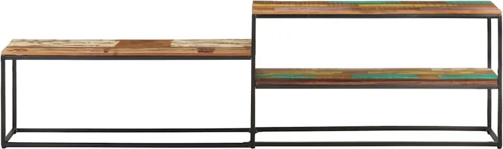 TV skříňka 180 x 30 x 50 cm masivní recyklované dřevo 321621