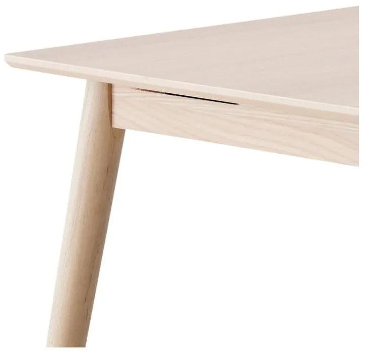 Rozkládací jídelní stůl s deskou v dubovém dekoru a přídavnou deskou 90x165 cm Meza – Hammel Furniture