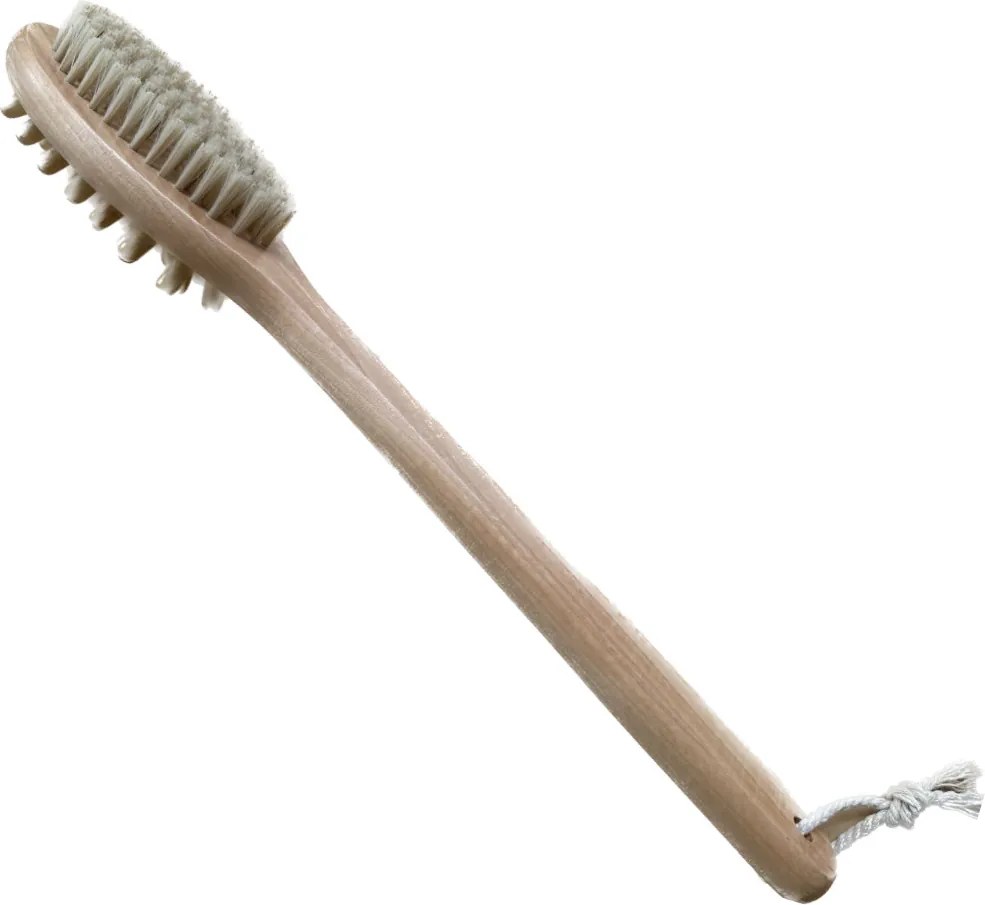 Oboustranný masážní kartáč s rukojetí