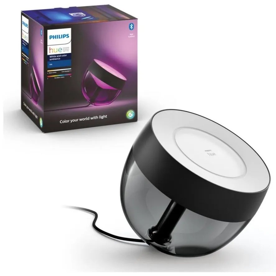 Philips - LED RGB Stmívatelná stolní lampa Hue IRIS LED/8,2W/230V černá