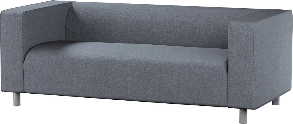 Potah na pohovku IKEA Klippan 2-místná barva šedá látka pletený vzor