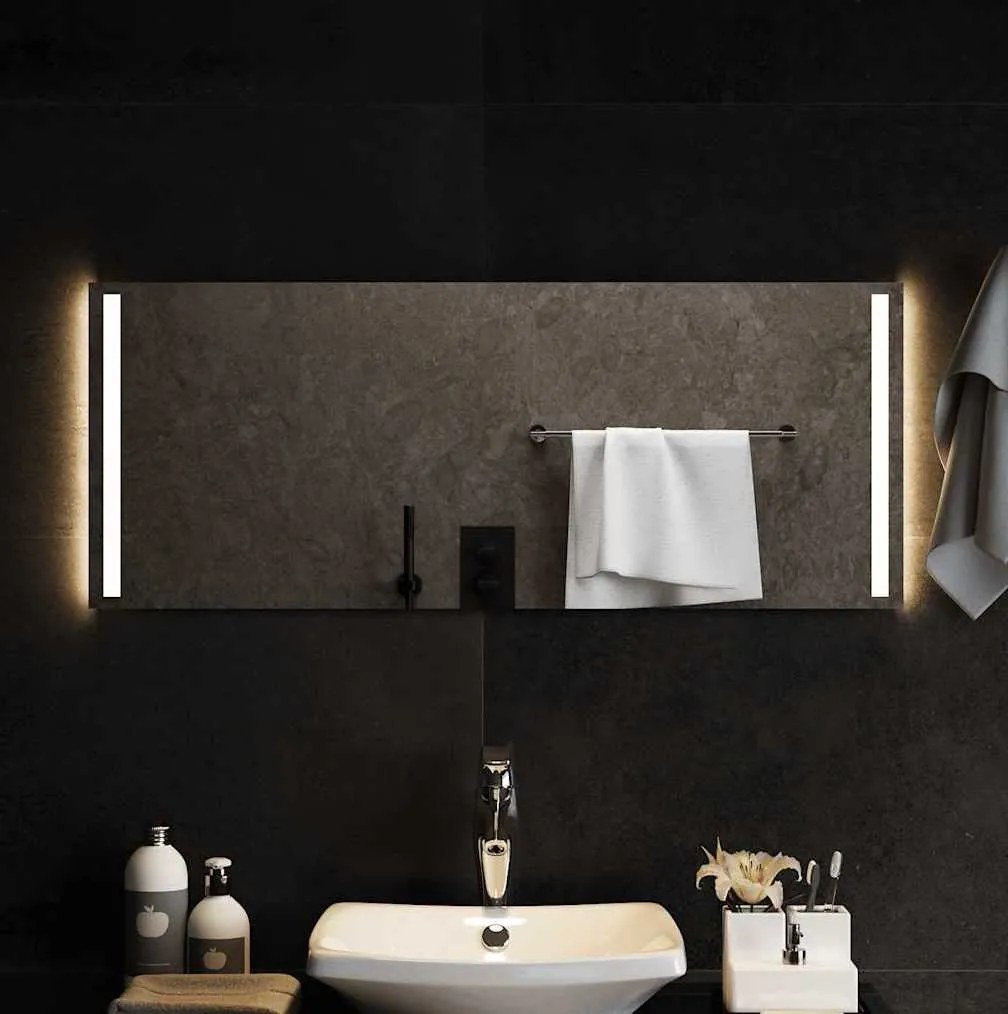 vidaXL Koupelnové zrcadlo s LED osvětlením 100x40 cm [151753]