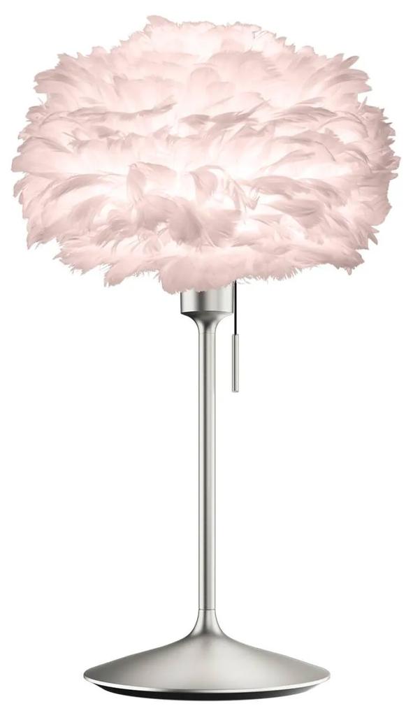 Stolní lampa UMAGE Eos mini růžová/broušená ocel