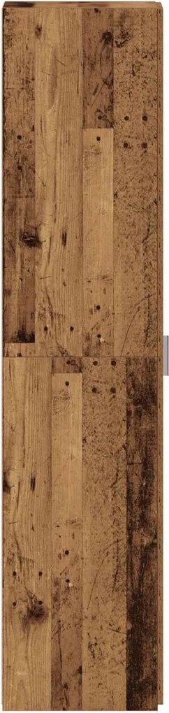 Vysoký bufet Staré dřevo 30 x 42,5 x 185 cm 3365576