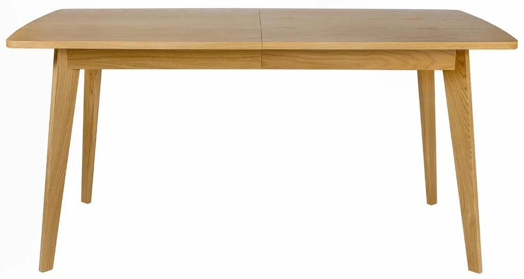 Dubový rozkládací jídelní stůl Woodman Kensal 160/200 x 90 cm