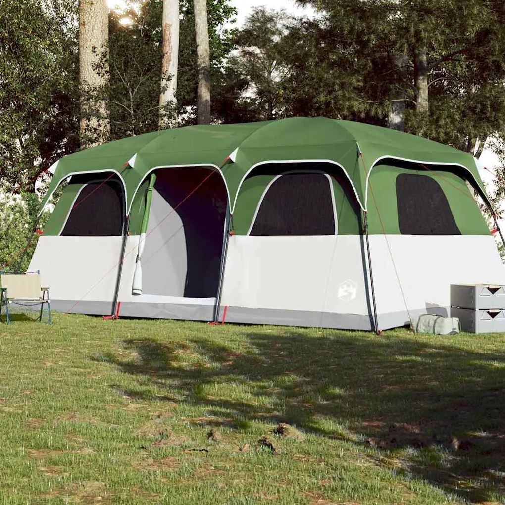 vidaXL Rodinný stan kabinový pro 10 osob nepromokavý [94539] Barva: Modrá