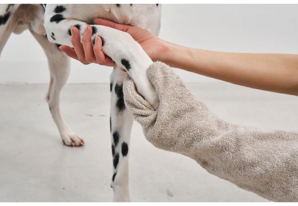 MiaCara Čistící rukavice pro psa Guanto béžová