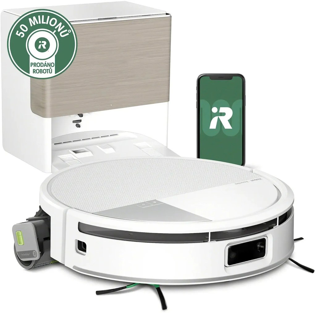 irobot irobot roomba max 705 combo + autowash dock, bílý