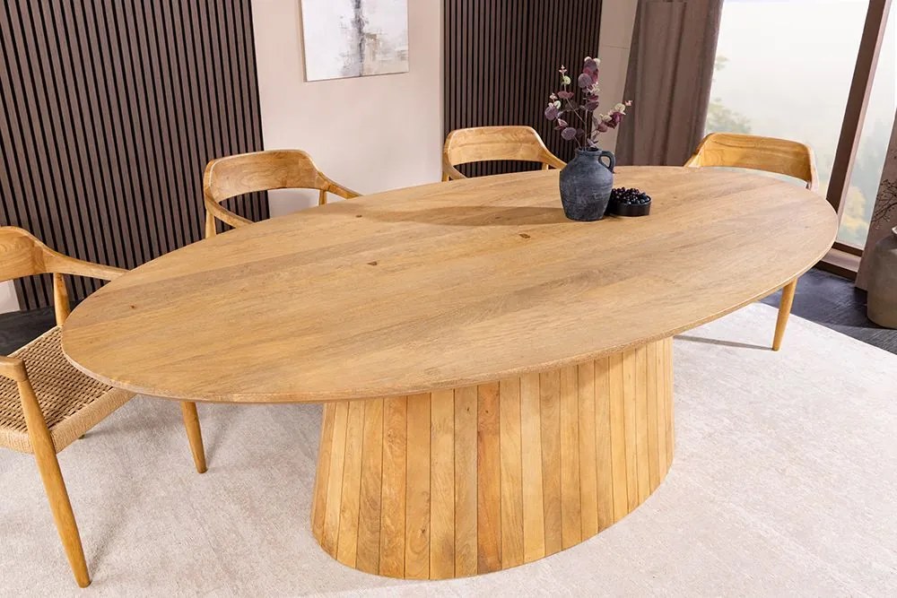 Oválný jídelní stůl Movement 220 cm mango