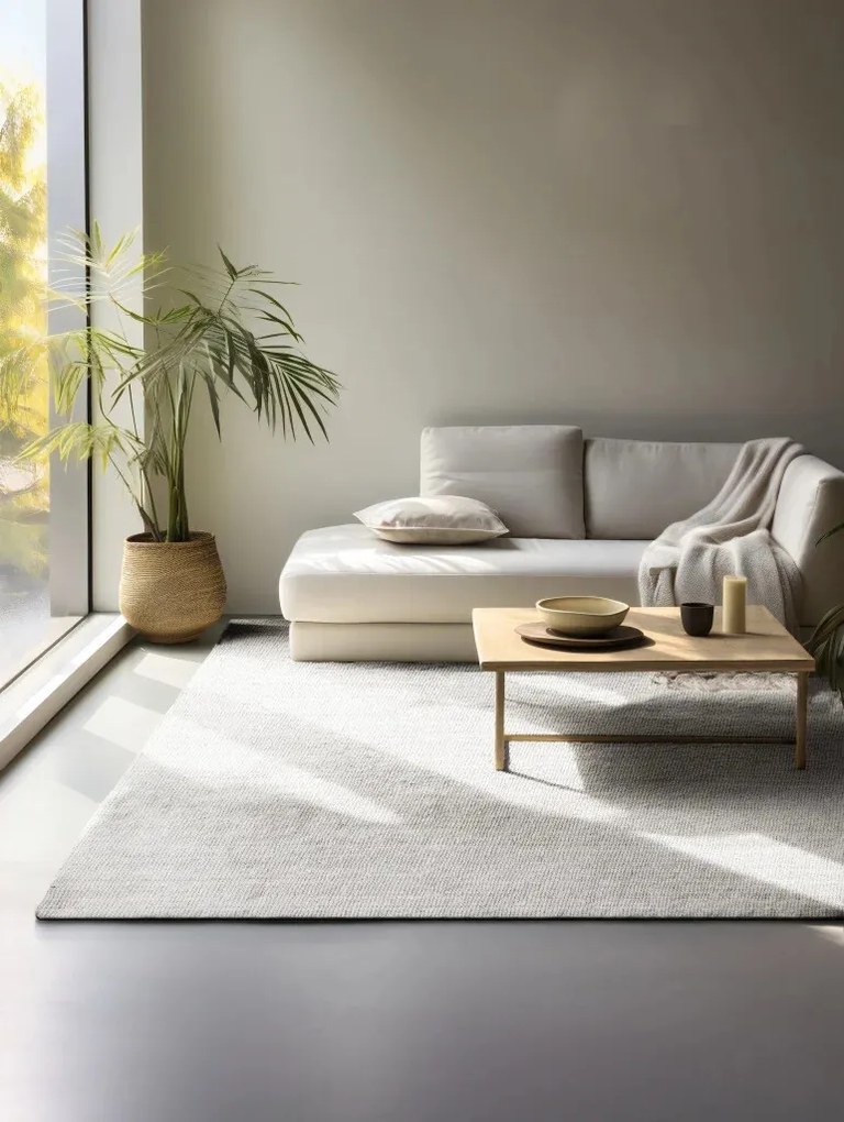 Hanse Home, Kusový koberec Jaipur 106325 White, 160x230, bílá, chodba / předsíň