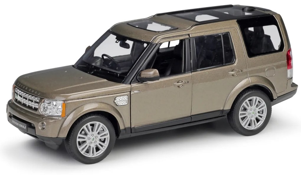 Welly Land Rover Discovery IV 1:24 hnědá metalíza