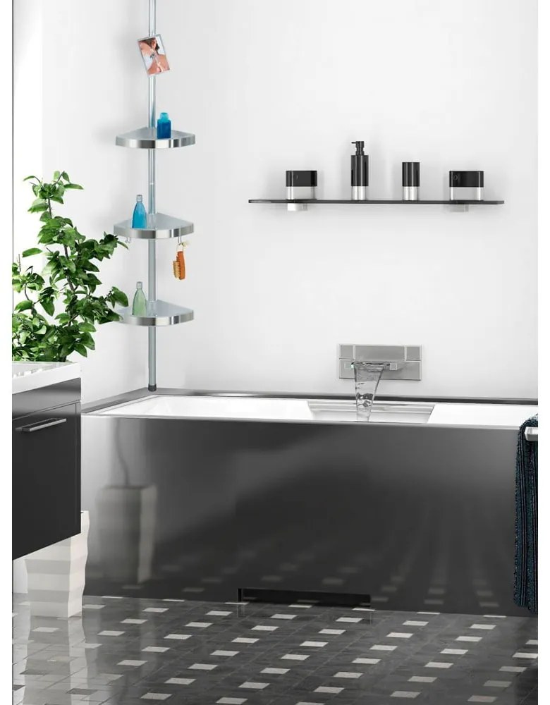 Teleskopická police do sprchy Wenko Premium