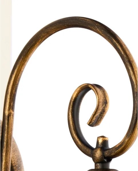 BRILAGI - Nástěnná lampa MOLLERO 1xE27/15W/230V bronz/patina