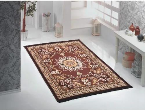 Tkaný koberec Kelim K817 160x250cm, hnědý