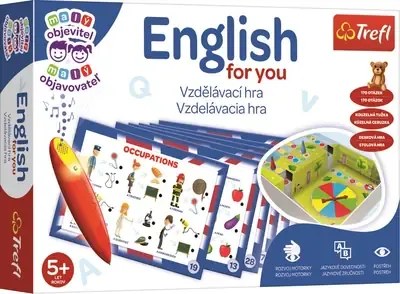 TREFL Hra Malý objevitel: English for you + magické pero / 25 minut /
