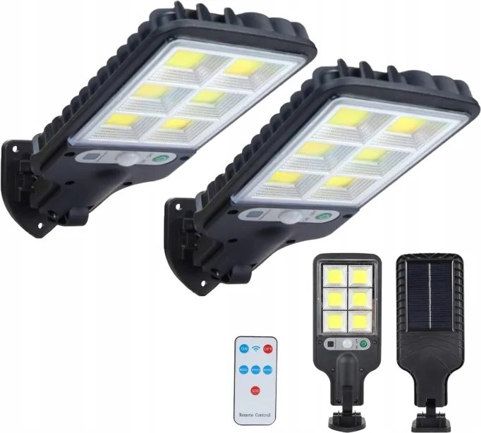 Ninonly Solar Lights pro venkovní použití s pohybovým senzorem, 2 kusy