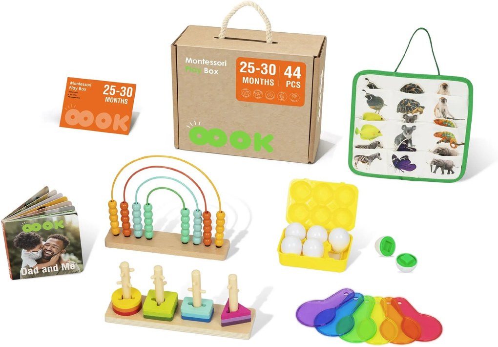 Mamido montessori edukační box pro děti 25-30 měsíců