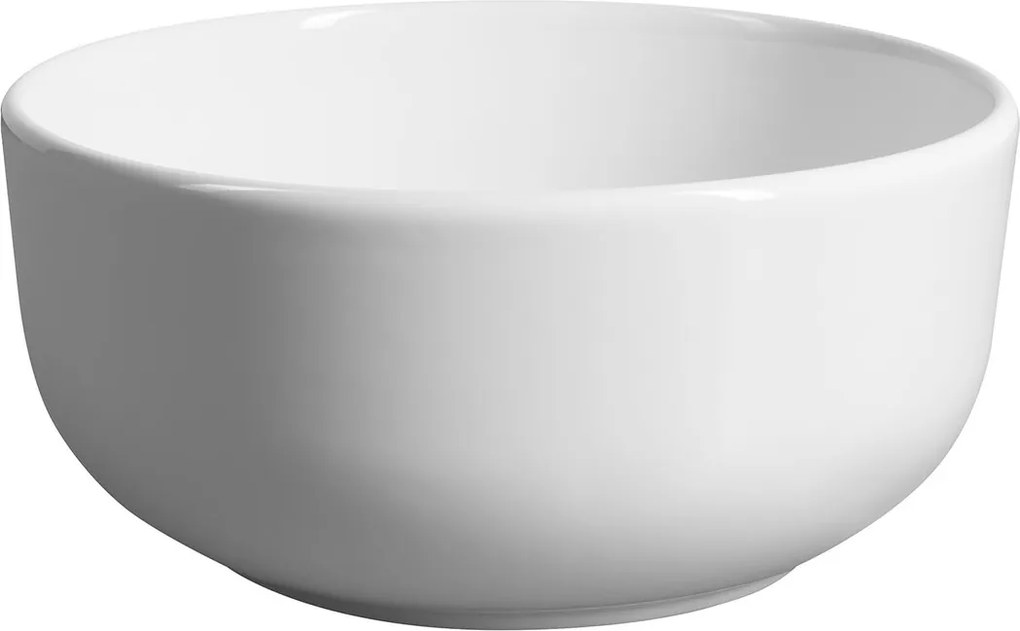 Sapho Sapho, EMMI keramické umyvadlo na desku, průměr 33cm, bílá, TU0077