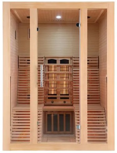 RAKOUSKÝ produkt - Infrasauna OSLO pro 2 osoby, 150x150x200 cm ( J40150 )