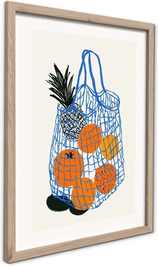 Tištěný obraz s rámem 30x40 cm Summer Fruit – Styler