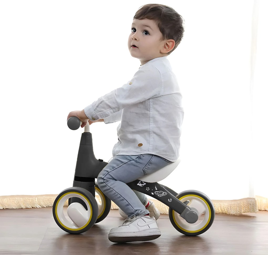 Dětské odrážedlo ECOTOYS COSMIC černé
