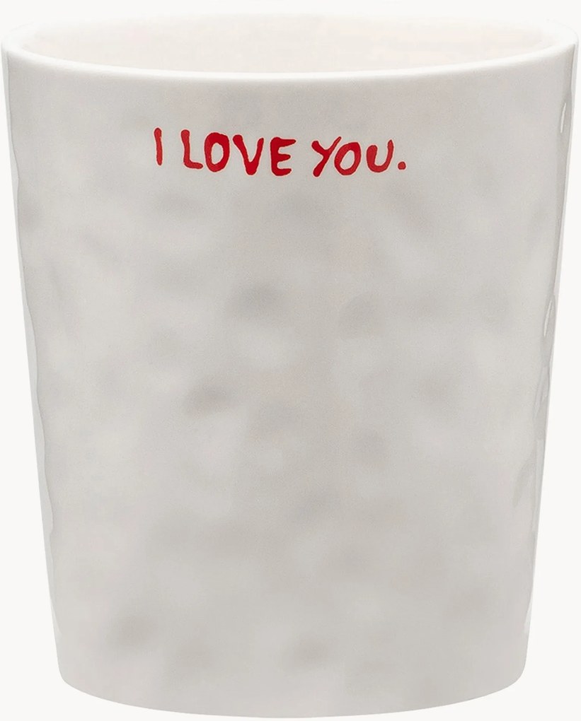 Ručně vyrobený XL hrnek I Love You