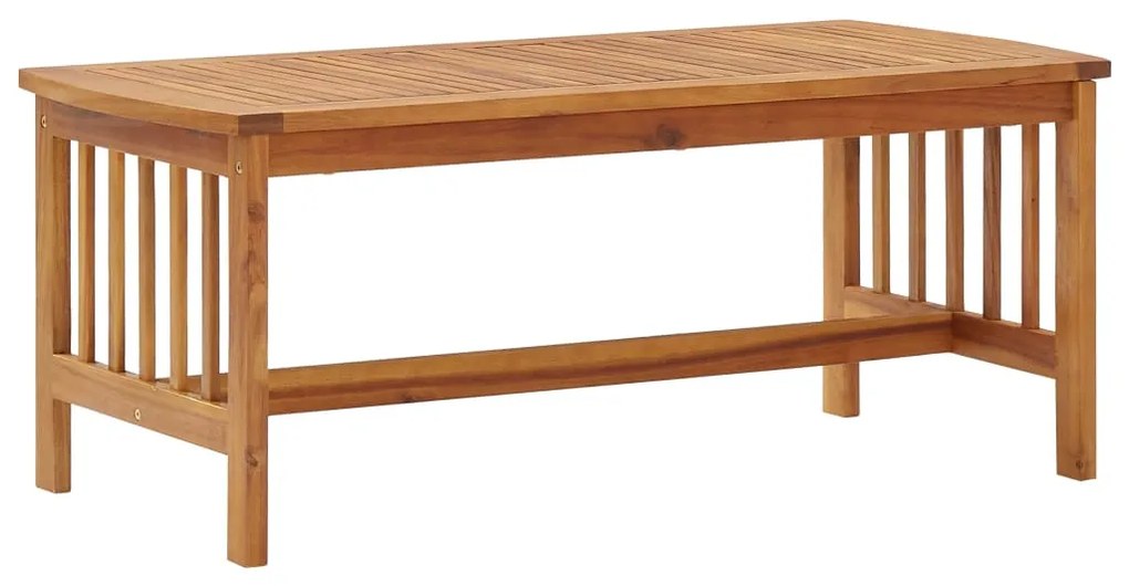Konferenční stolek 102 x 50 x 43 cm masivní akáciové dřevo 310255