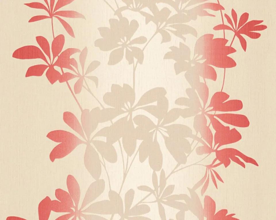 Vliesová tapeta červené květy 32584-4 / Tapety na zeď 325844 Fiore AS (0,53 x 10,05 m) A.S.Création