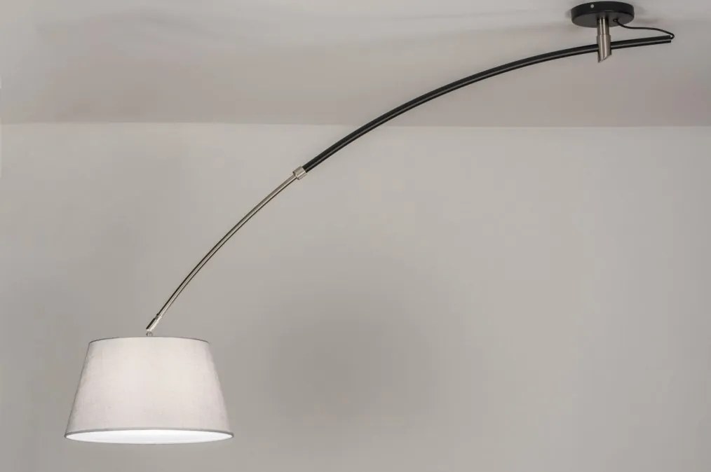 Závěsné designové svítidlo do kuchyně Snap Light Centaur Charlenne Black and Grey