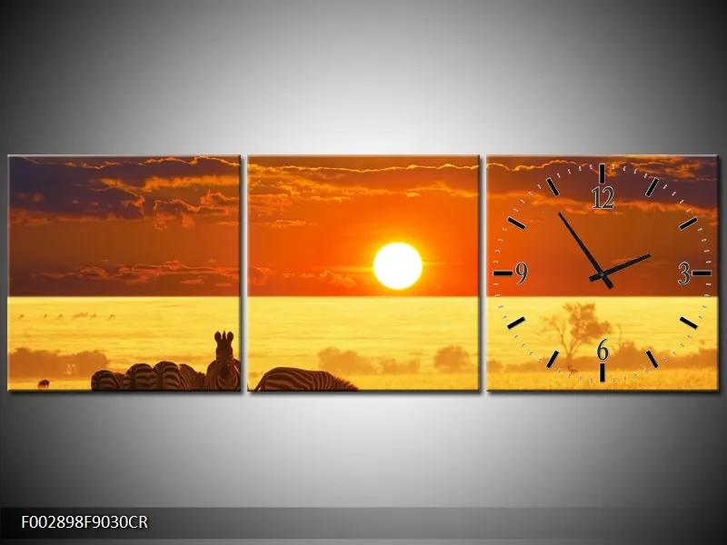 Obraz zeber se západem slunce  (90x30 cm), 40 dalších rozměrů