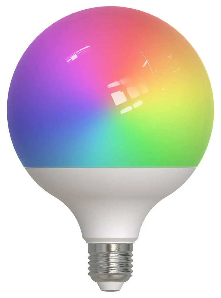 LUUMR Smart LED, 2, E27, G125, 9W, RGBW, CCT, matný, Tuya