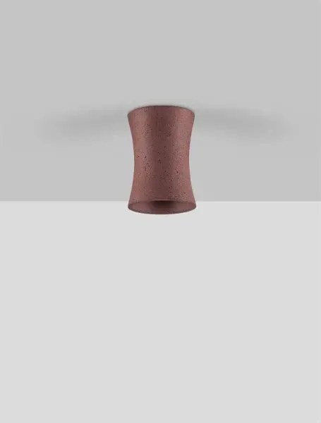 Designové Stropní svítidlo Pelia Červená