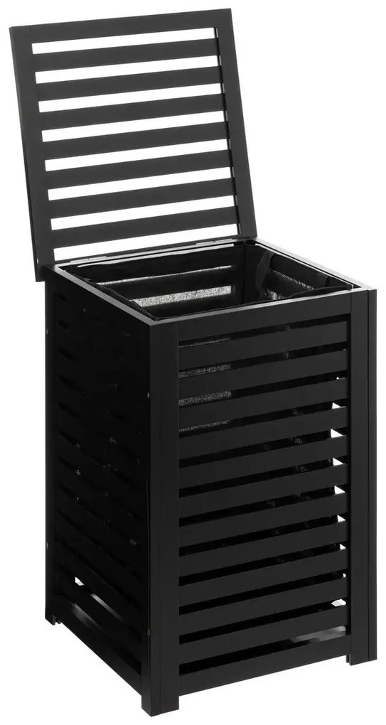 Prádelní koš Sicela Black 65 l