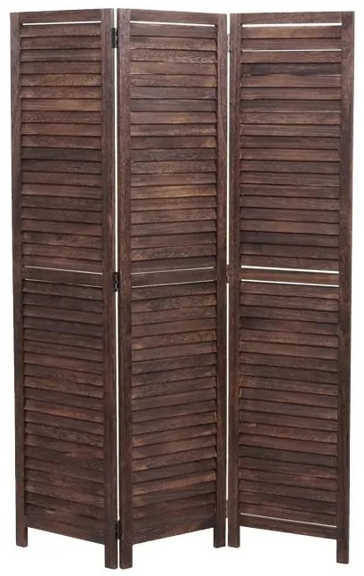 Paraván Shabby vintage C30 - 170 x 120 cm - Hnědá