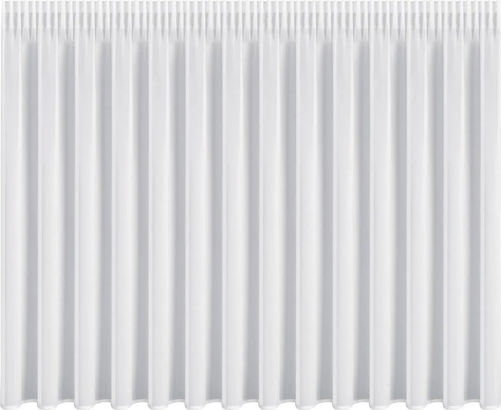 ZÁCLONA NA PÁSCE DALIA 350X150 CM BÍLÁ