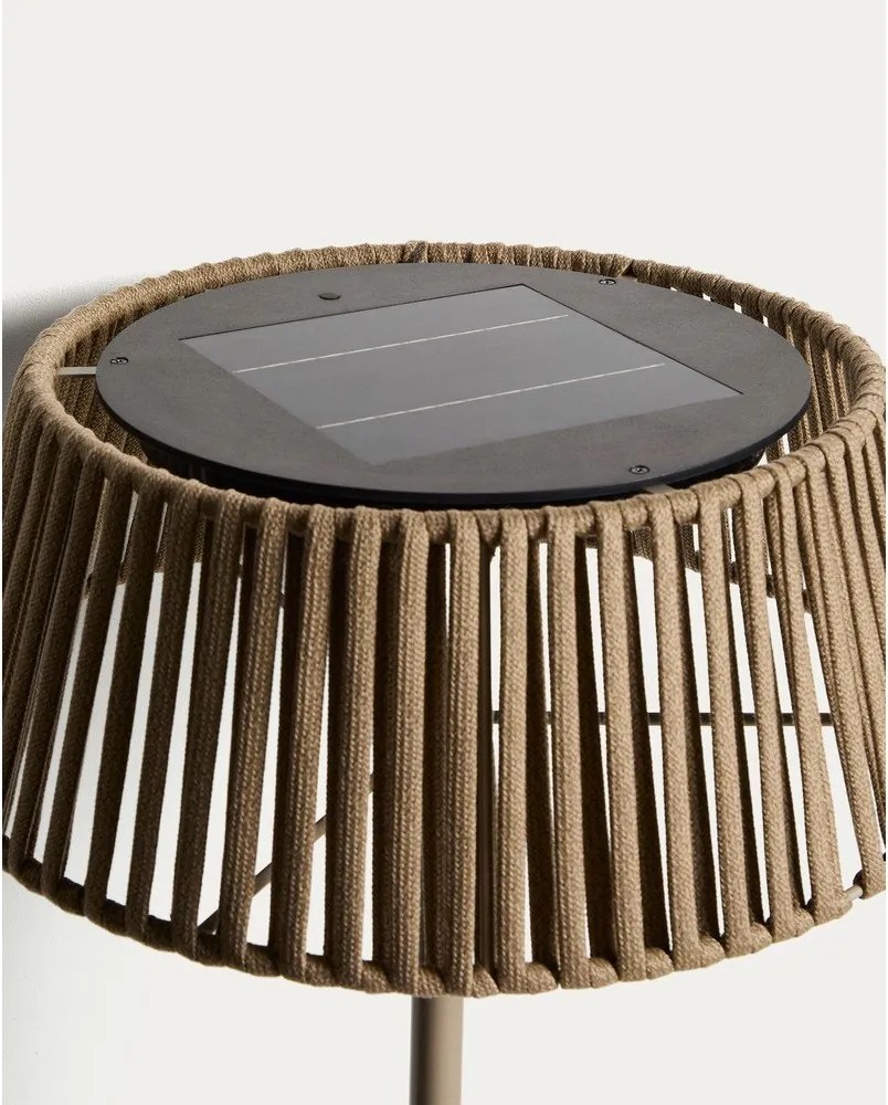 LED přenosné/stojací solární venkovní svítidlo (výška 160 cm) Aldet – Kave Home