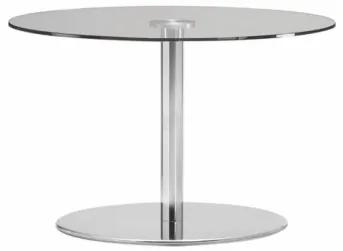 RIM Konferenční stolek TABLE TA 856.02 sklo Deska stolu Čiré sklo průměr desky 70 cm