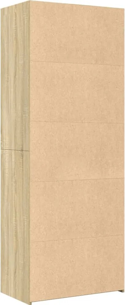 Skříň highboard dub sonoma 70 x 41 x 185 cm kompozitní dřevo 3281689