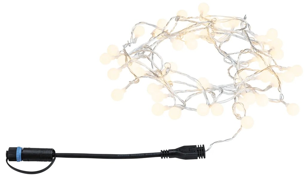 Paulmann 94558 Plug&Shine světelný řetěz, 48 LED světýlek, délka 5m IP44, 24V
