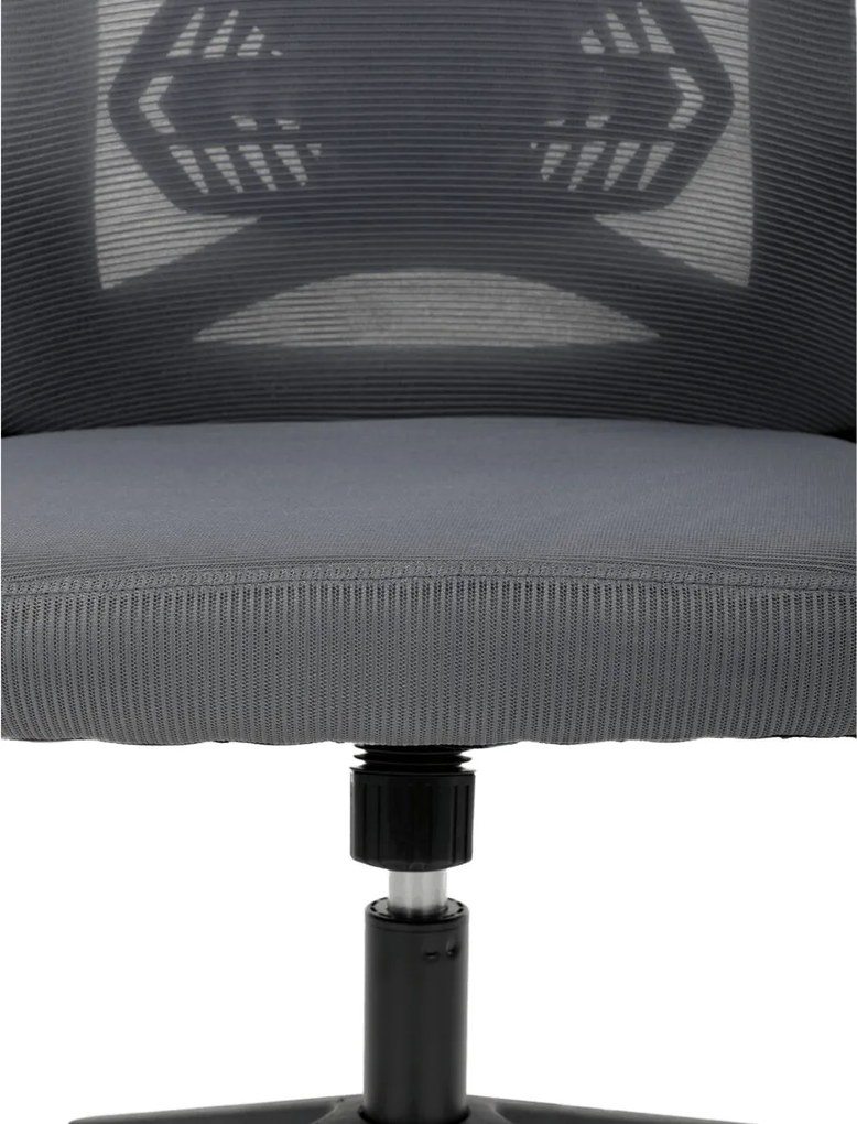 Ergonomická kancelářská židle ALEXANDRE - šedá síťovina