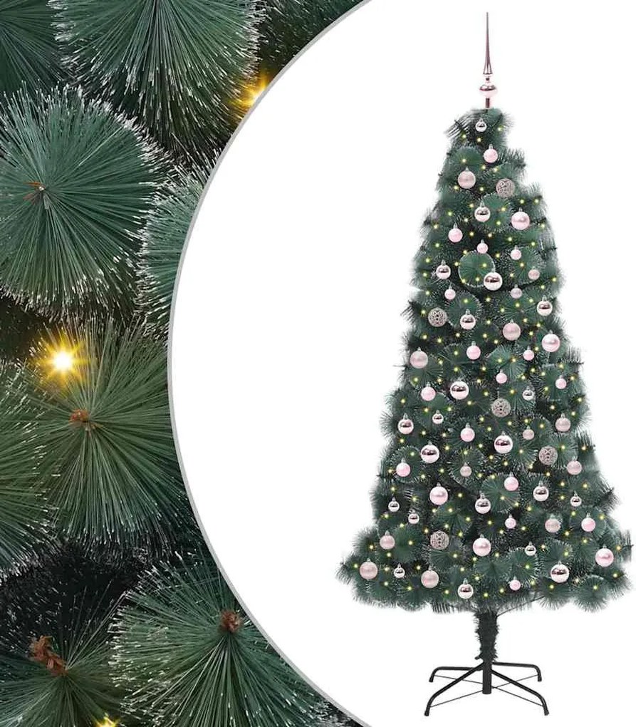 Umělý předem osvětlený vánoční stromeček s balónkovou sadou PET 3396180