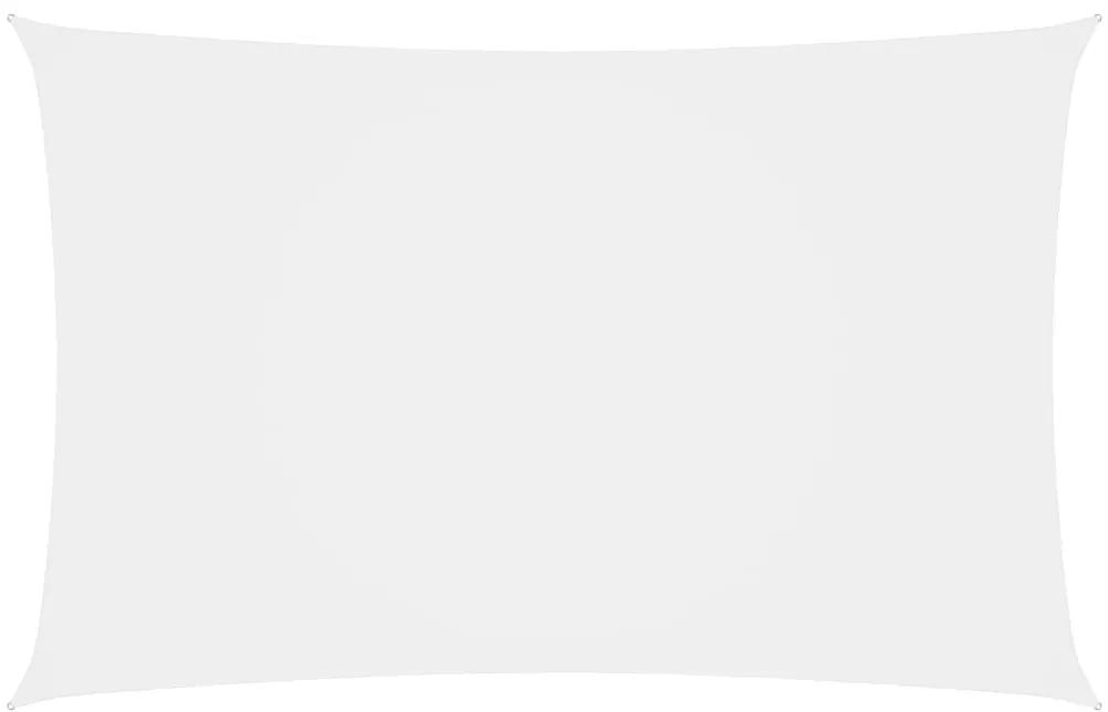 vidaXL Stínící plachta oxfordská látka obdélníková 5 x 8 m bílá
